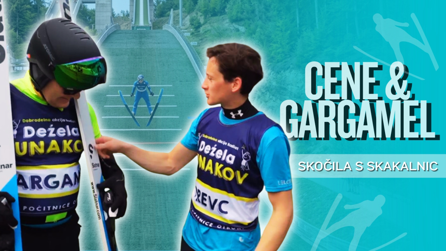 Uspelo jima je! Gargamel in Cene USPEŠNO opravila skoke S SKAKALNIC!